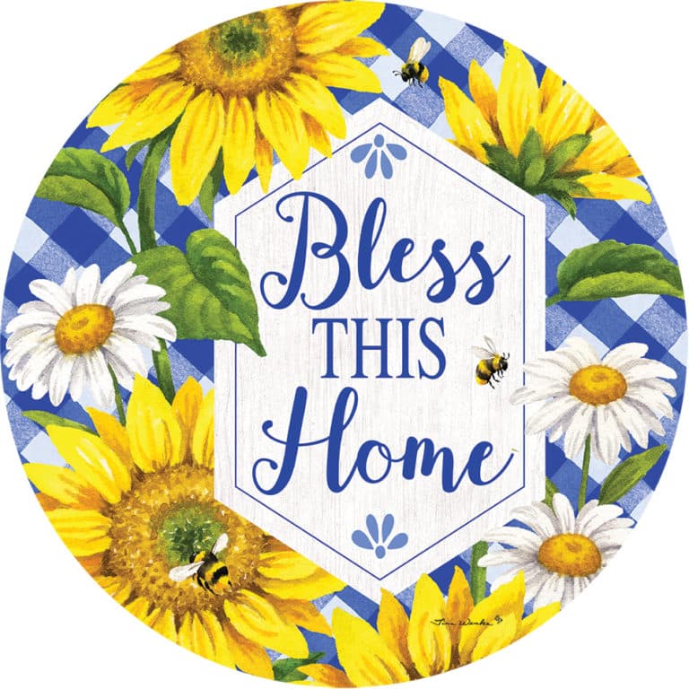 Sunflowers & Daisies-Accent Magnet - Custom Decor