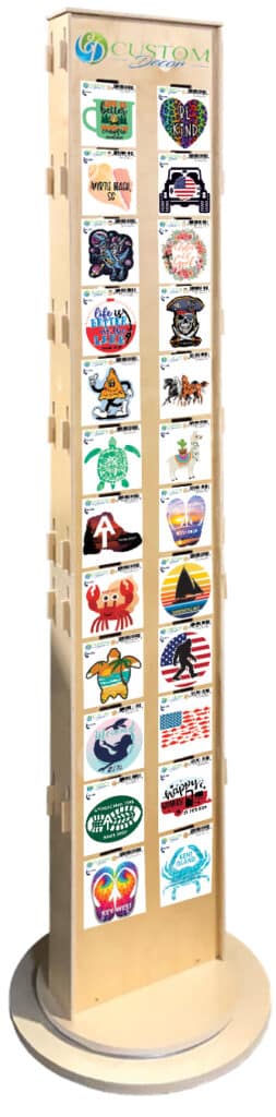 Floor Display-Sticker and Magnet - Custom Decor
