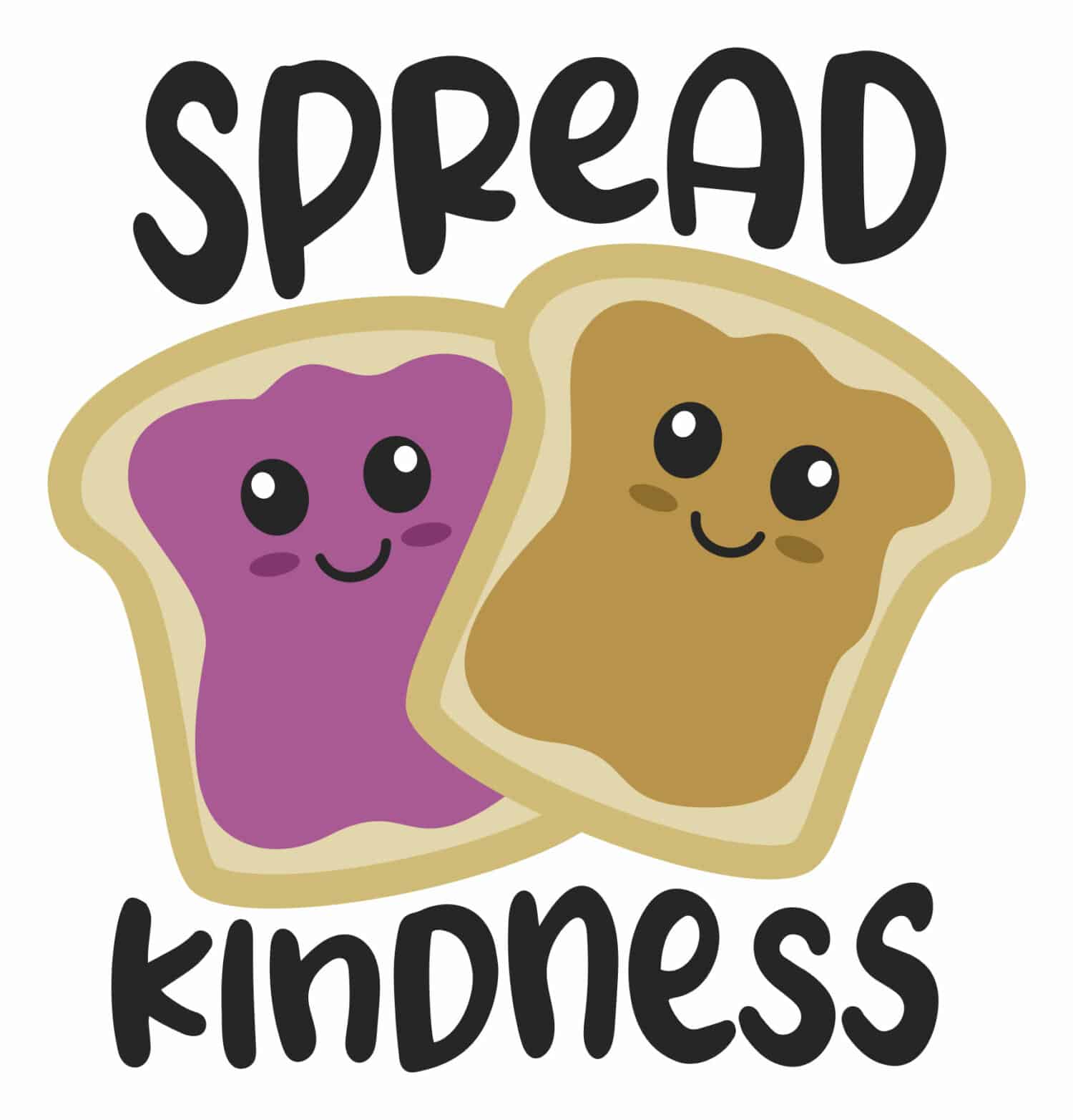 Sticker-Spread Kindness - Custom Decor