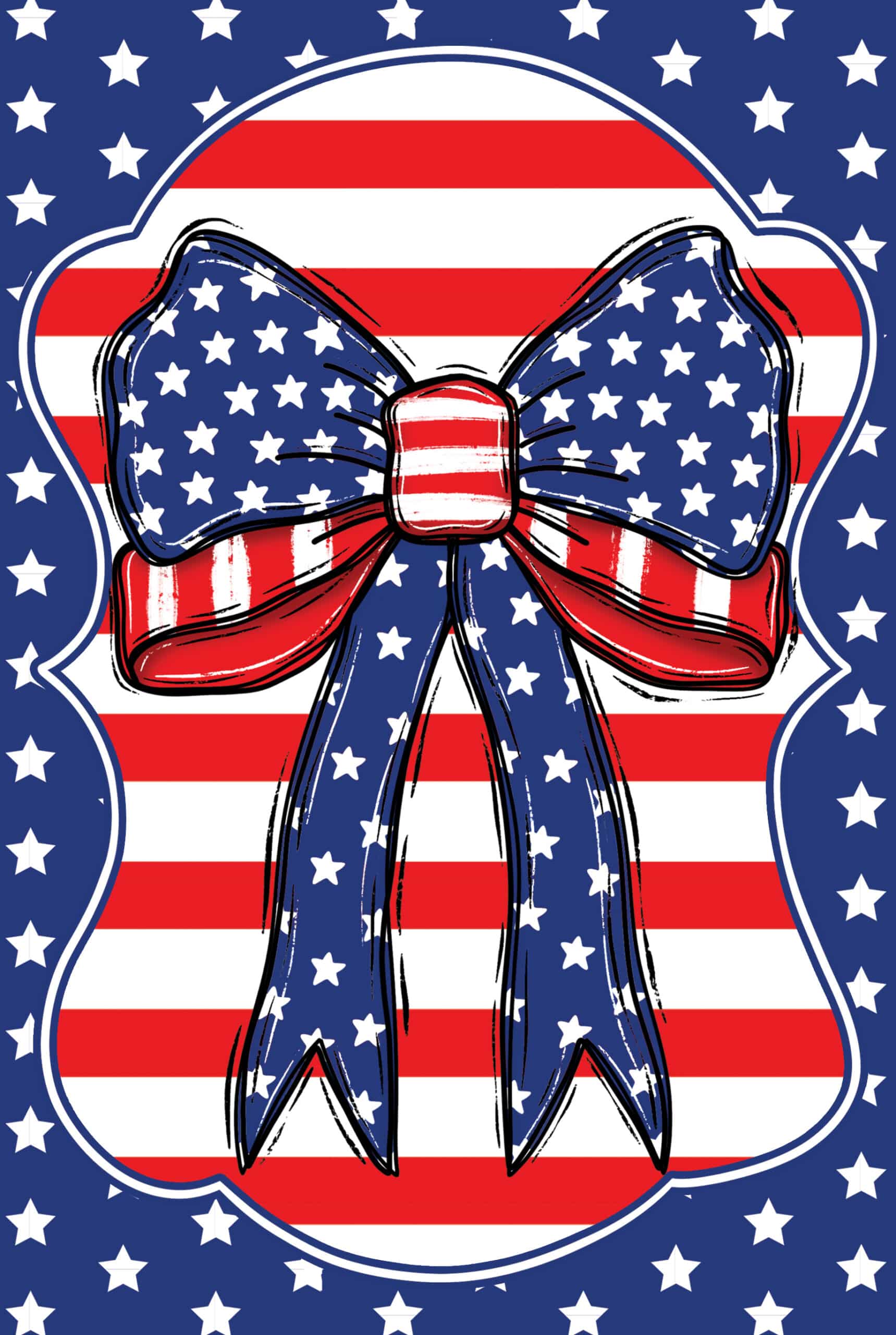 Wind Current-RWB Bow - Custom Decor